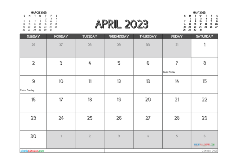 2023 Year 2023 Calendar Printable With Holidays - YearlyCalendars.net 2023 Year 2023 Calendar Printable With Holidays - YearlyCalendars.net