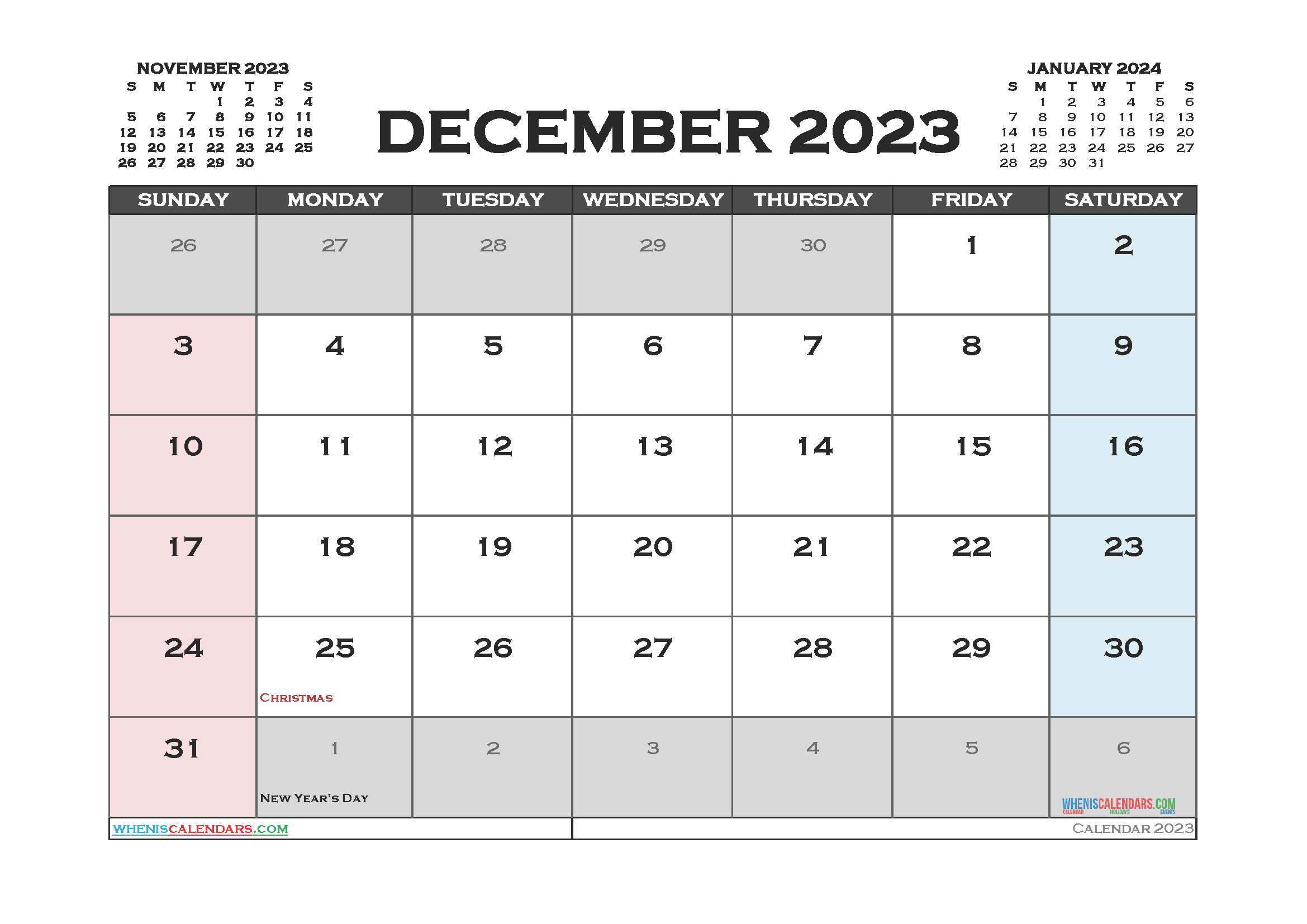 Download Printable Yearly Calendar 2023 - YearlyCalendars.net Download Printable Yearly Calendar 2023 - YearlyCalendars.net